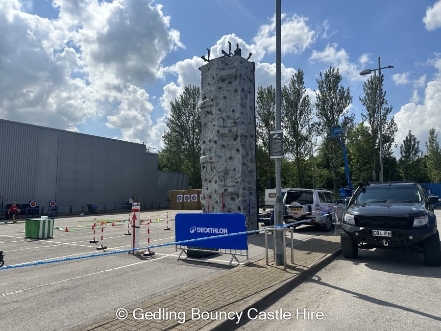 Climbing Wall Hire | Entertainment Hire | Live 9 Events