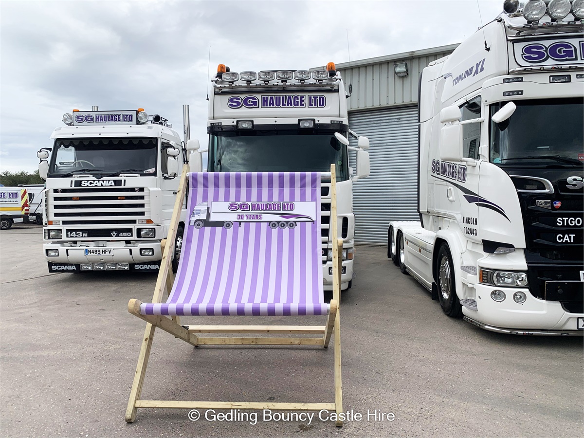 Giant Branded Deck Chair - East Midlands