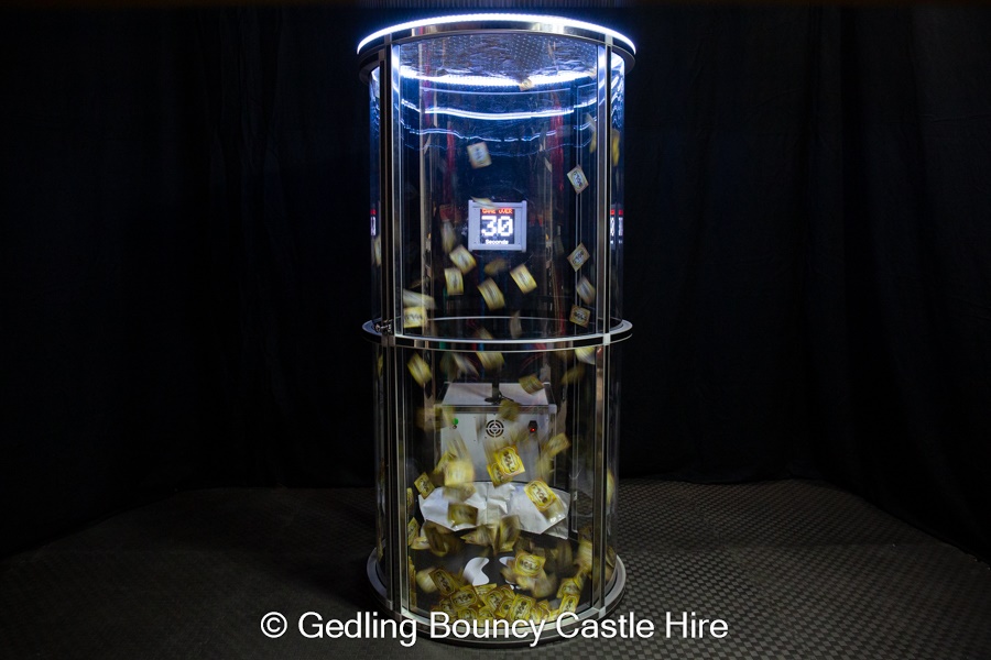 Grab a Grand Cash Cube Hire | UK Entertainment Hire Nationwide