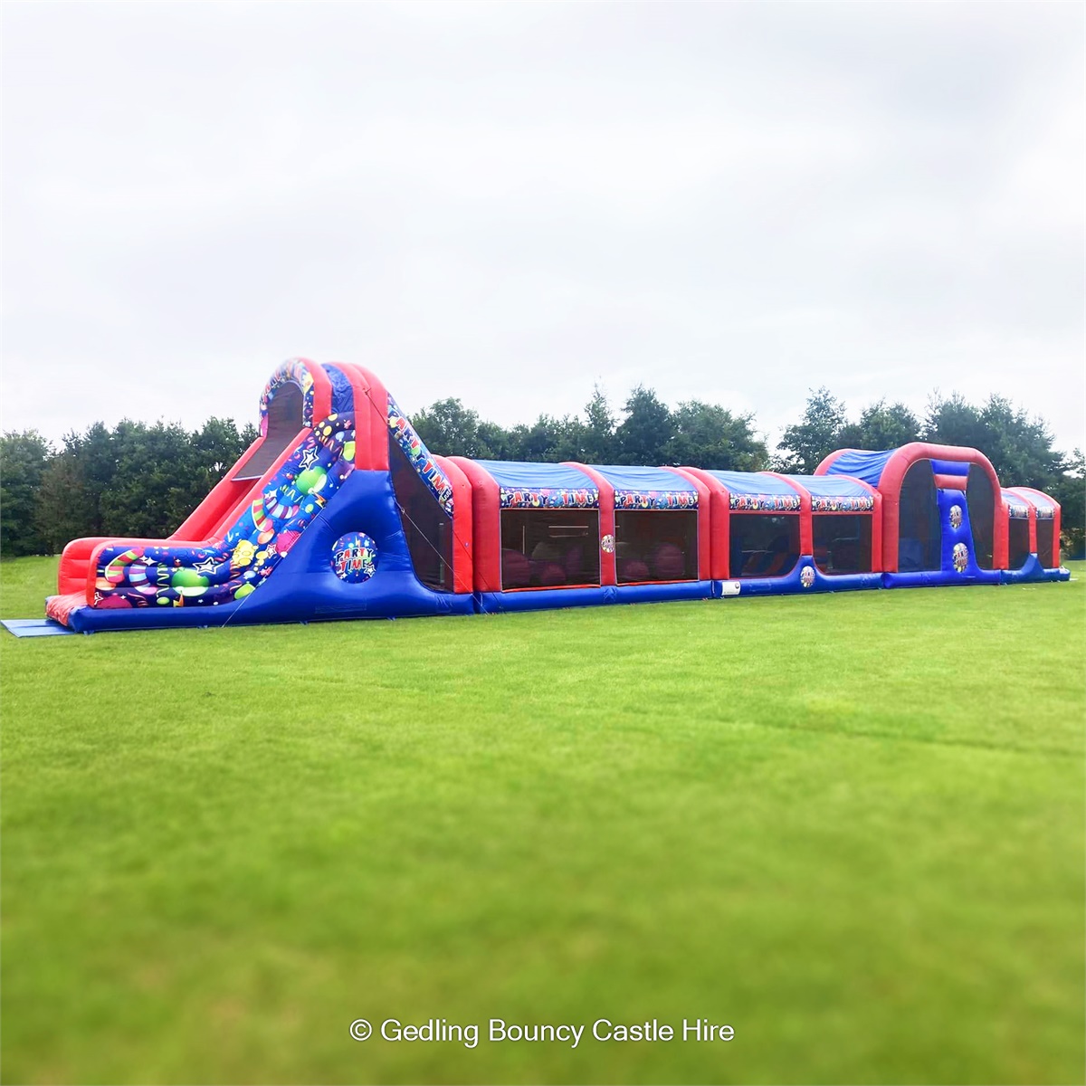 Inflatable Assault Course Hires - Bouncy Castle & Soft Play Hire in ...