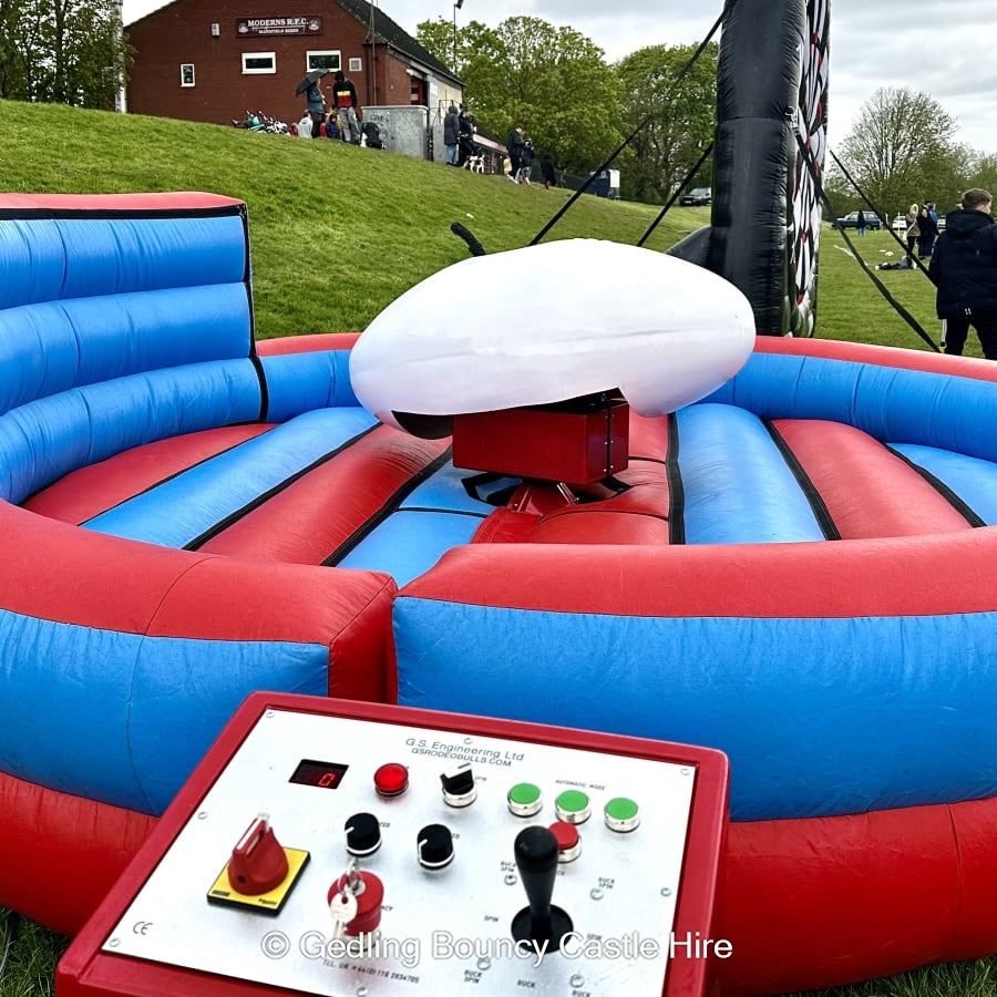 Rodeo Bull Hire Nottingham - Gedling Bouncy Castle Hire