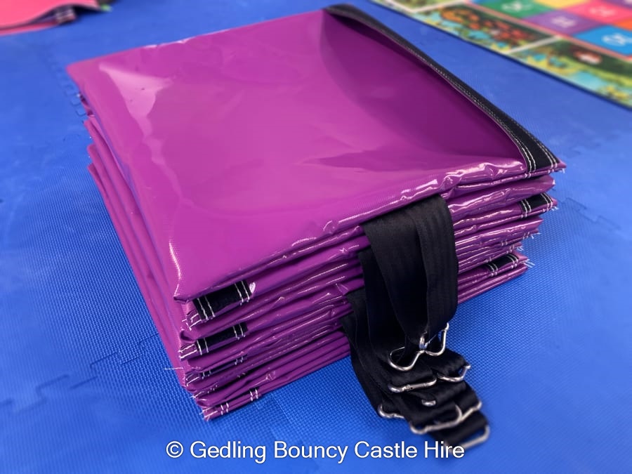 Sandbag Covers - Bouncy Castle & Soft Play Hire in Nottingham, Gedling ...