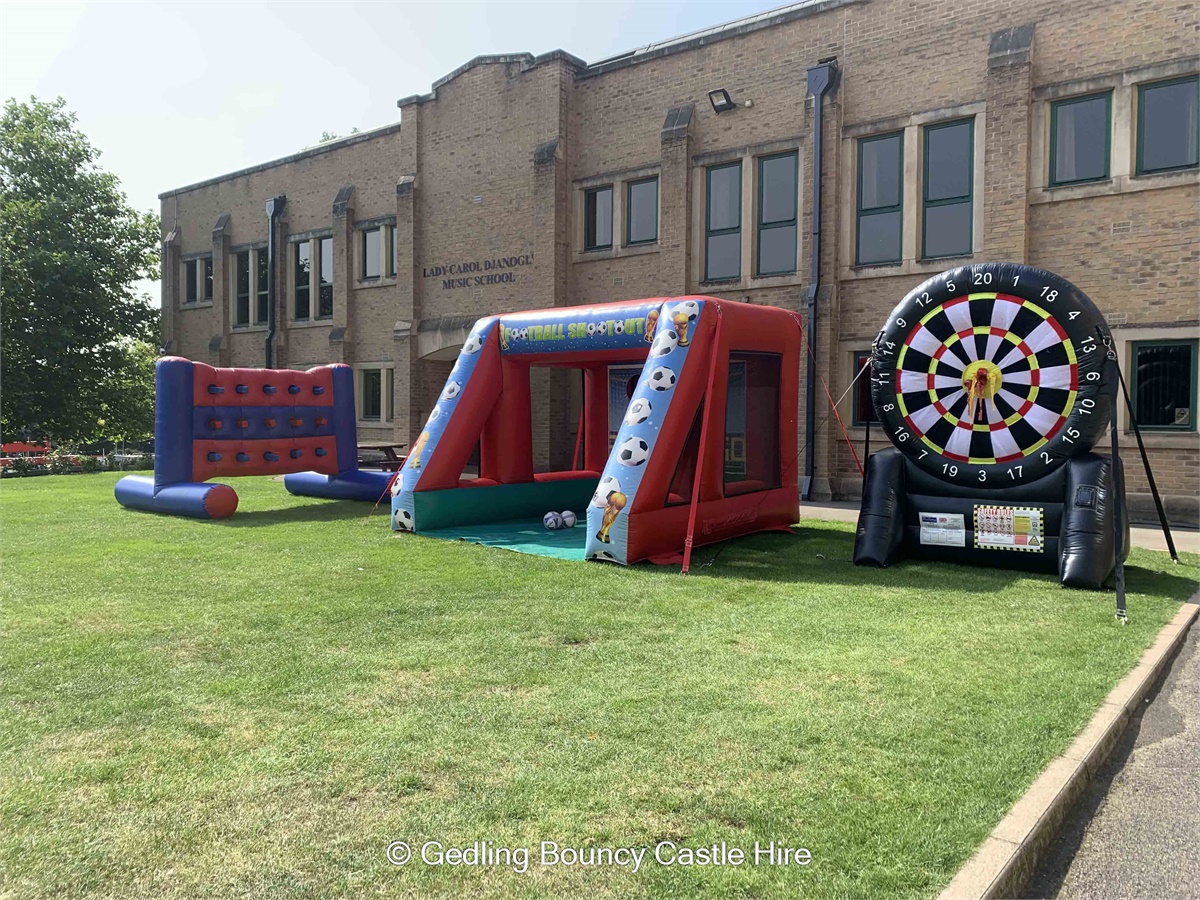 Sports Inflatables - Bouncy Castle & Soft Play Hire in Nottingham ...