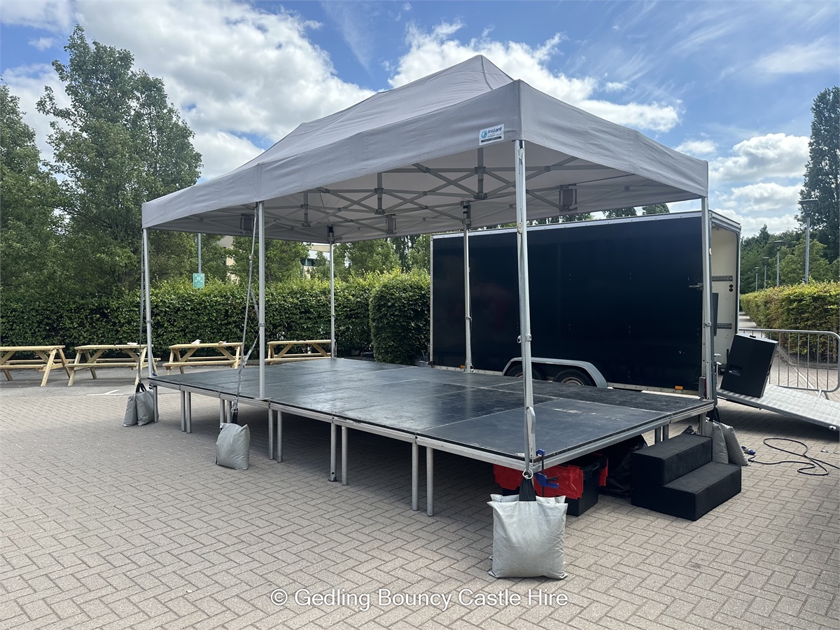 Stage and Marquee Hire in Nottingham and the East Midlands