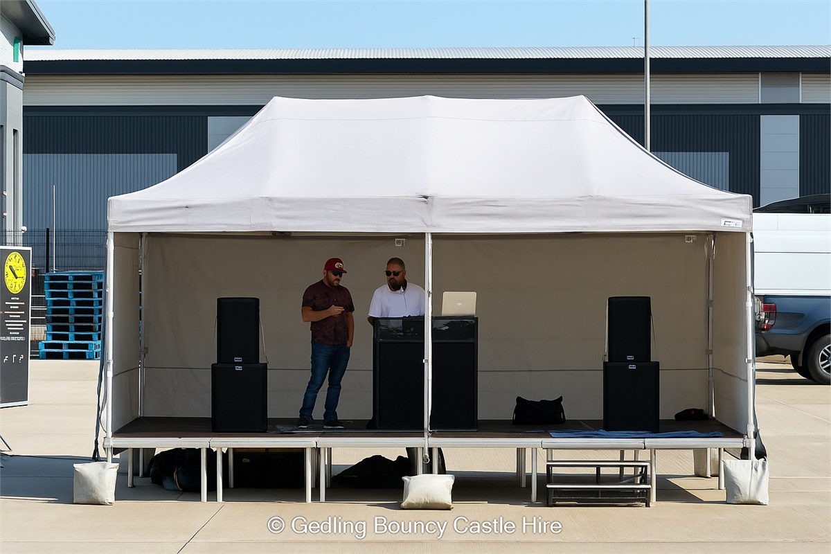 Stage and Marquee Hire in Nottingham and the East Midlands